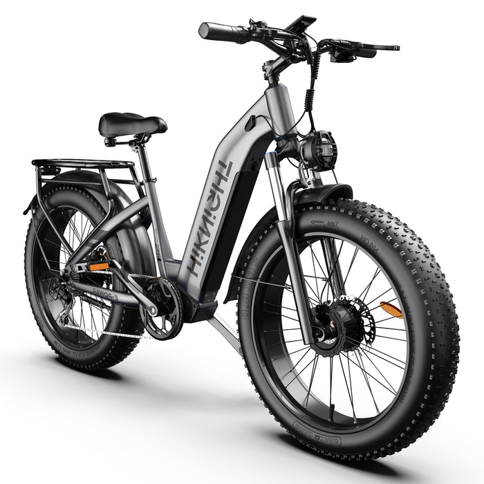 HiKNiGHT H2 Pro 3000W Dual Motor,Top Speed 38 MPH,52V 20Ah Off-Road Ebike